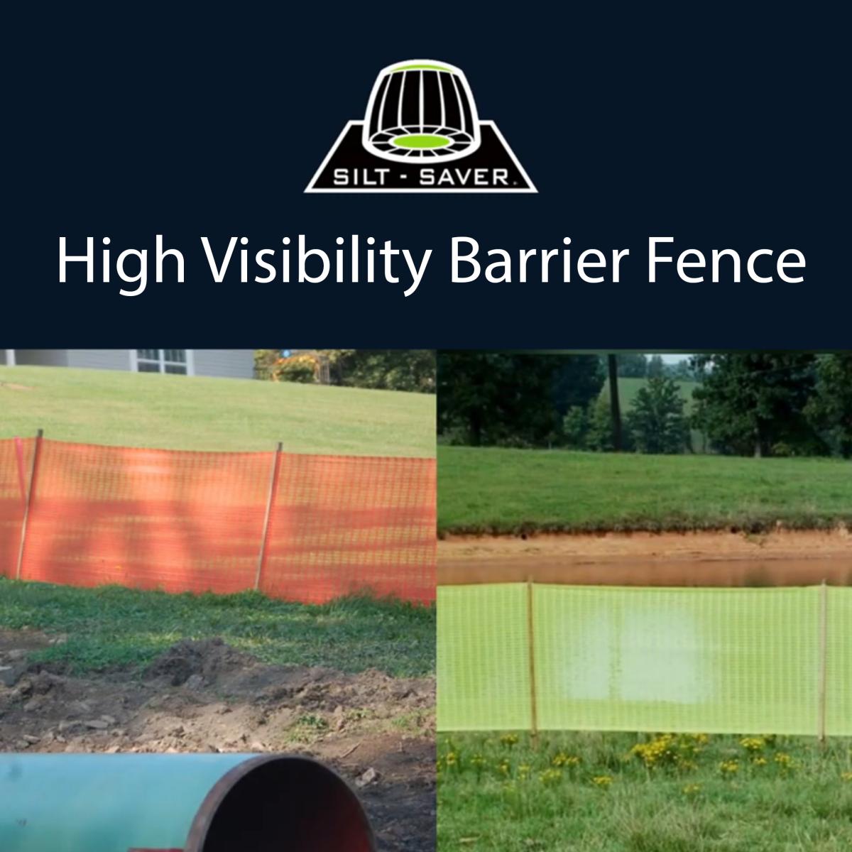 High Visibility Barrier Fence